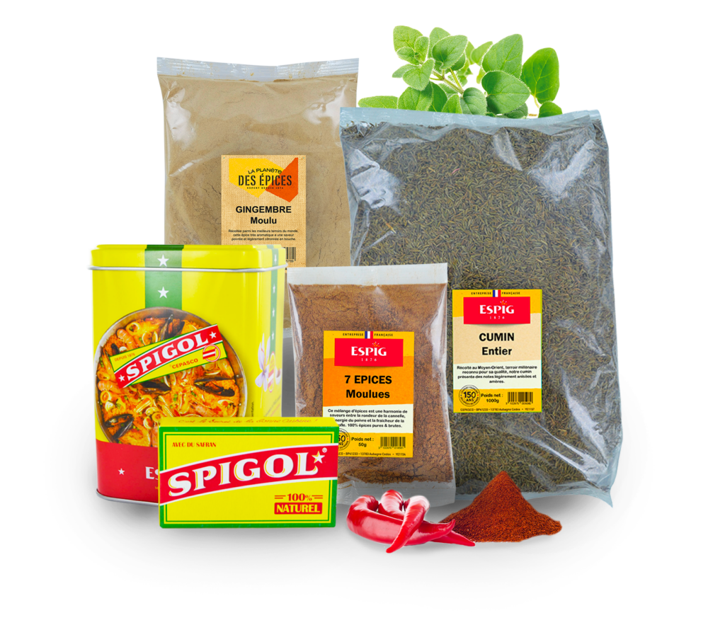 Cepasco – Spécialiste Français des épices et aromates